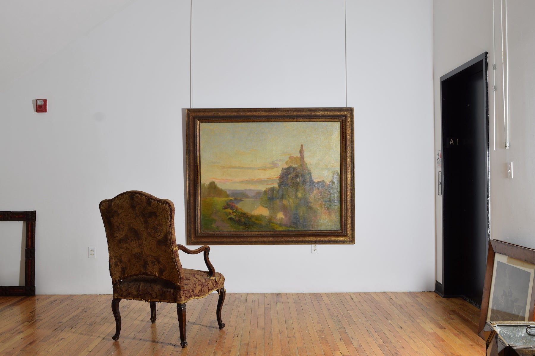 Large Oil on Canvas, Riverscape – ROBUCK