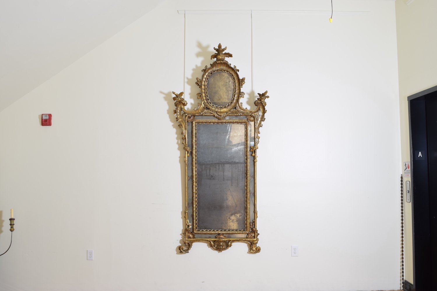 Large Carved Wood and Mecca Wall Mirror – ROBUCK